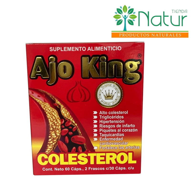 AJO KING COLESTEROL 60 CAPSULAS – Natur