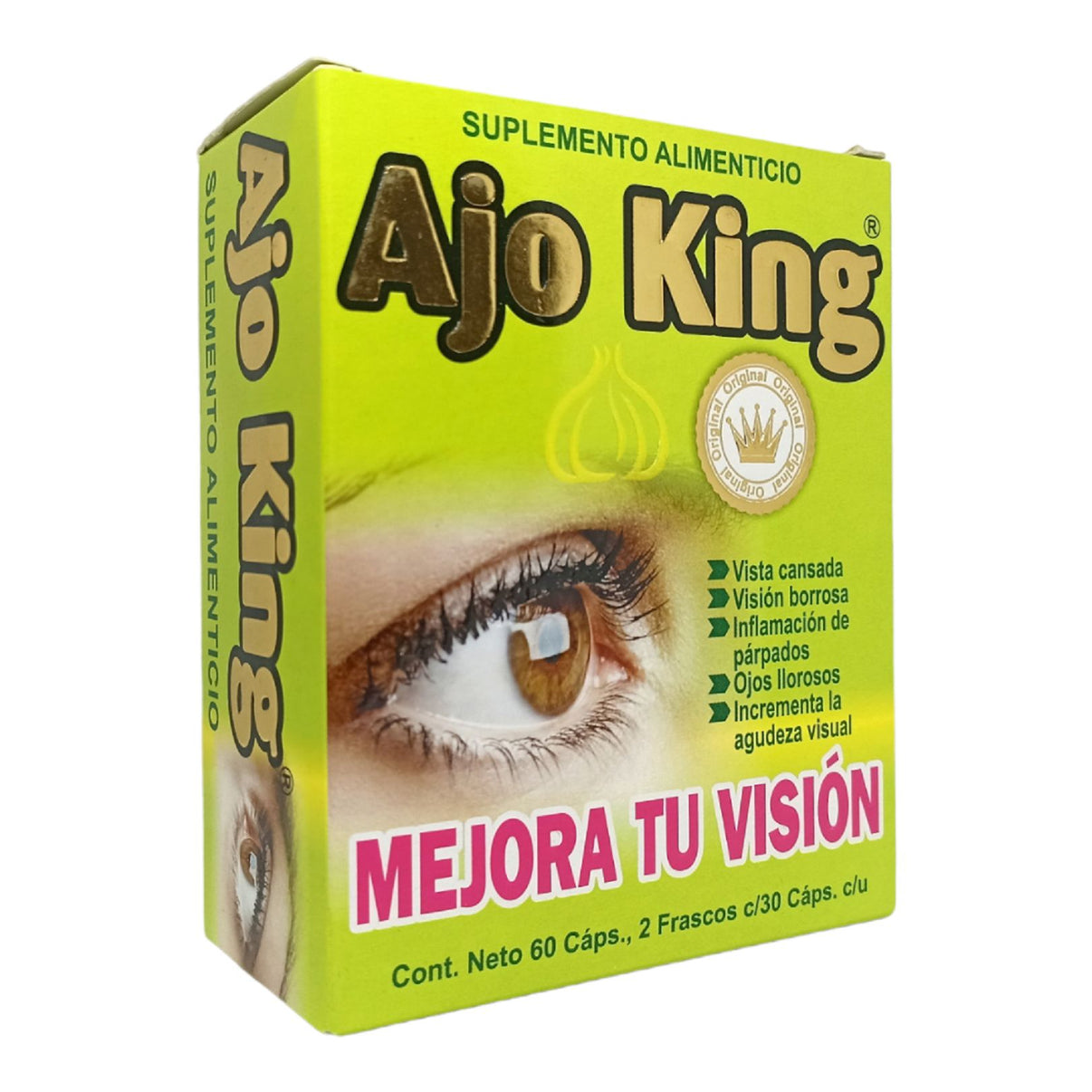 AJO KING VISION 60 CAPSULAS – Natur