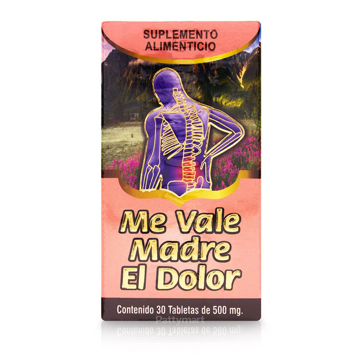 Me Vale Madre el Dolor (MVM) | 30 Tabletas – Natur