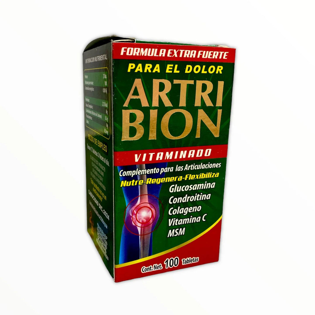 ARTRIBION VITAMINADO C/100 TABLETAS – Natur