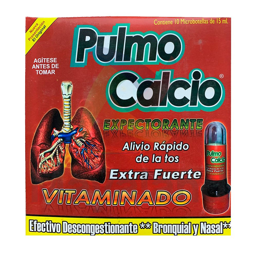 PULMOCALCIO CON 10 MICROBOTELLAS – Natur