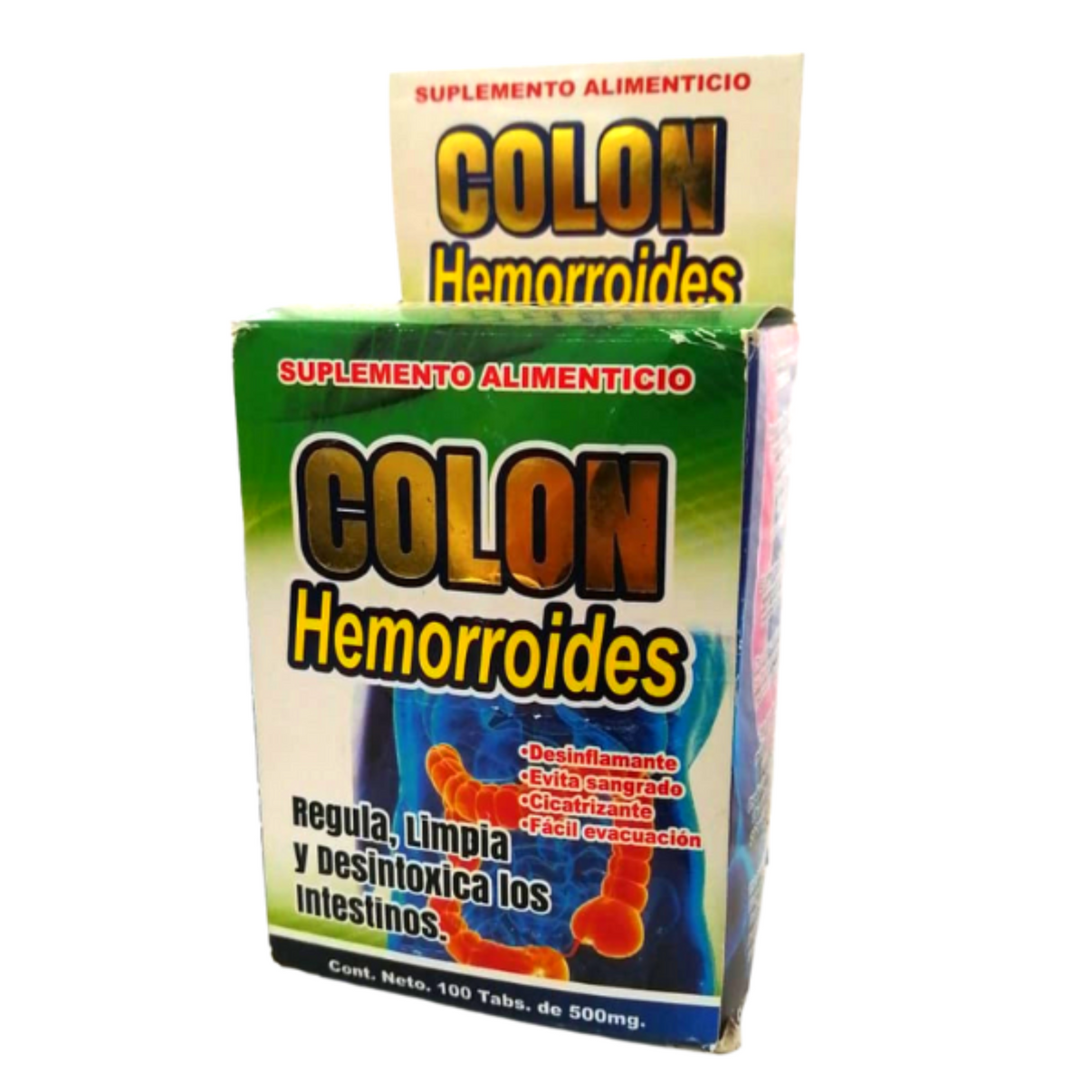 Colon y Hemorroides | 100 Tabletas – Natur