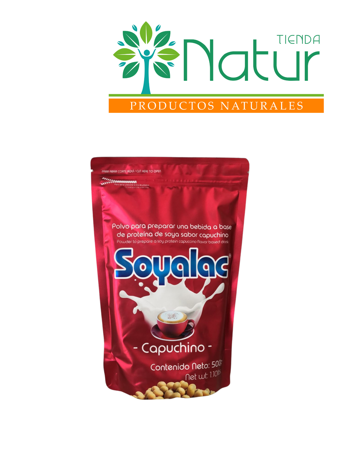 SOYALAC CAPUCHINO 500G – Natur